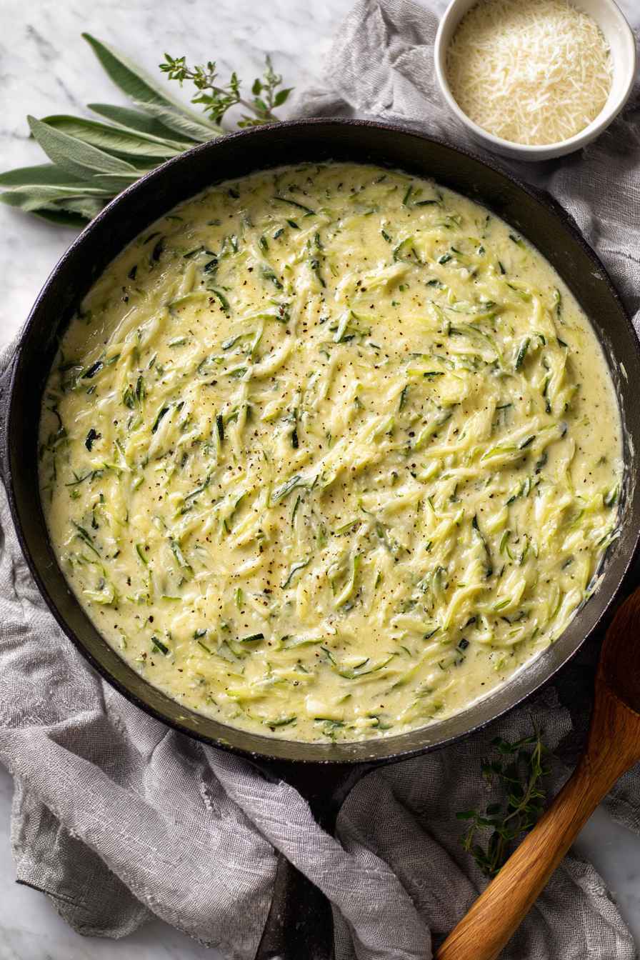 Italian Zucchini Sauce - Homefoodkitchen